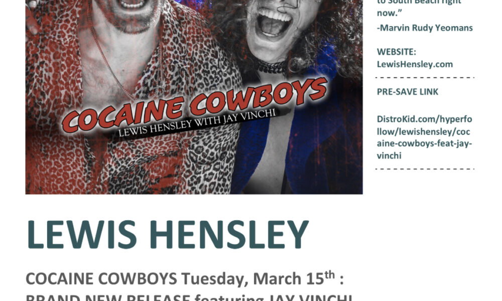 Lewis Hensley aka Louie Lee! Brings a new sound of Country Hop & Roll ...