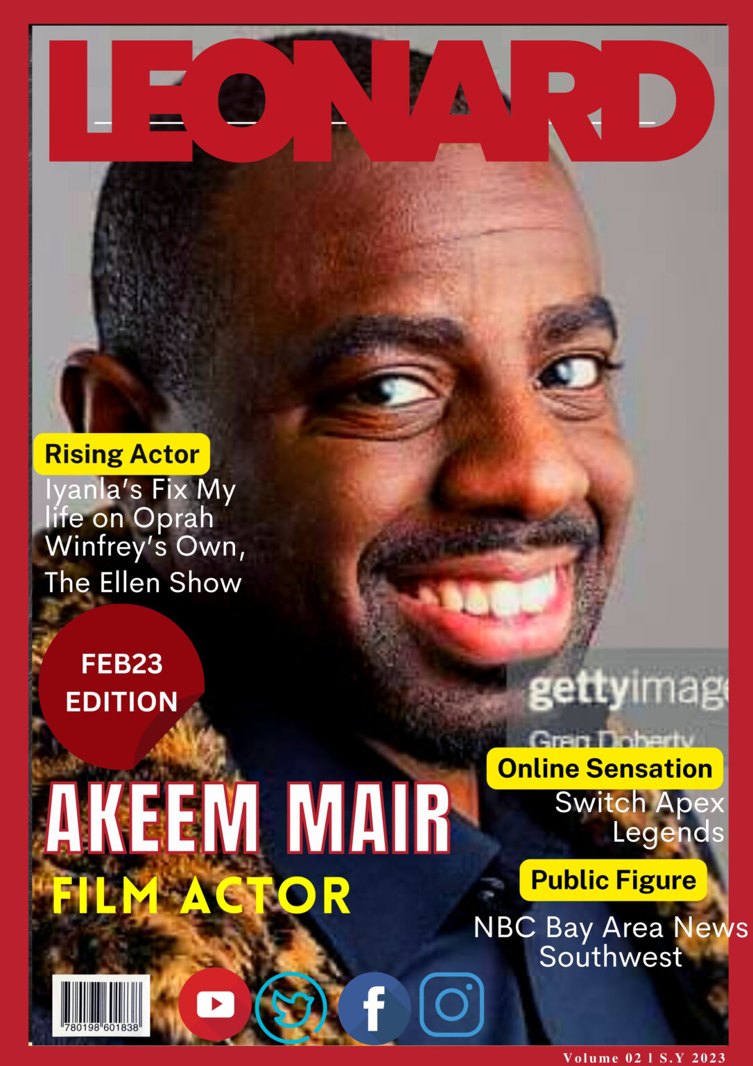 Rising Star Actor Akeem Mair - Leonard Magazine