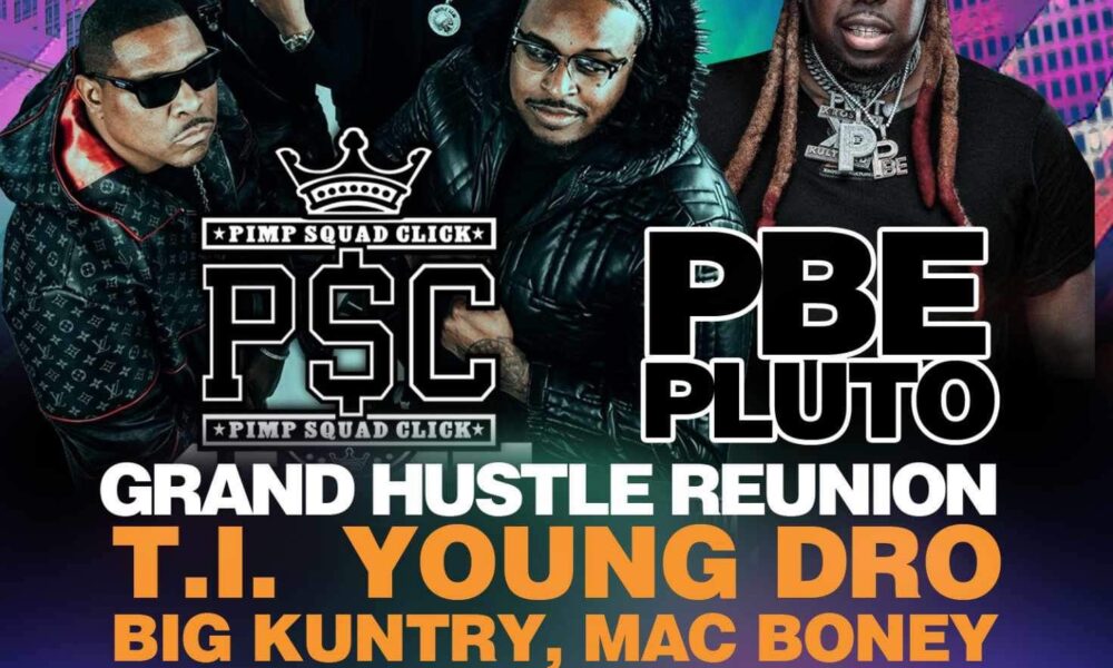 Alabama Rapper PBE PLUTO Headline’s a Show With T.I., ANTHONY HAMILTON ...