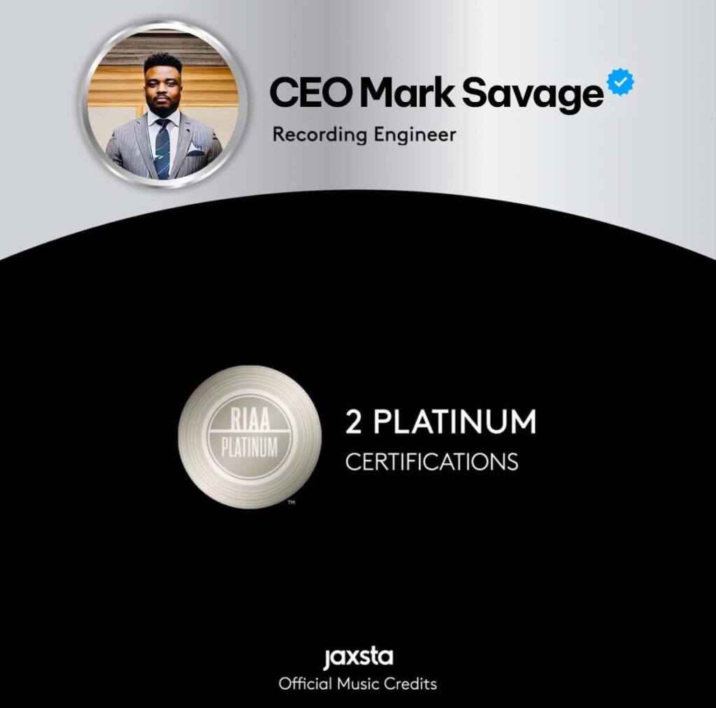 Platinum Audio Engineer & Award-Winning Writer Mark "Savage" on ...